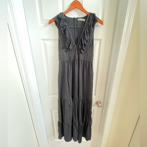 Glamorous | Dresses | Glamorous Brand Black Ruffle Dress | Poshmark